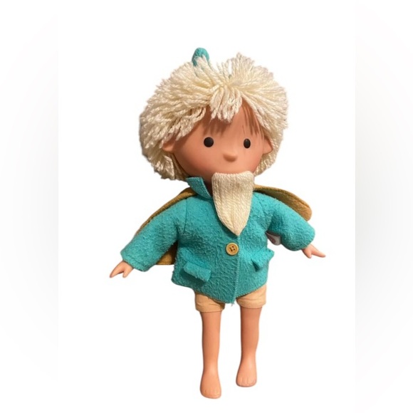 Gotz | Toys | Vtg Sandman By Gotz Singing Elf Doll In Native Clothes ...